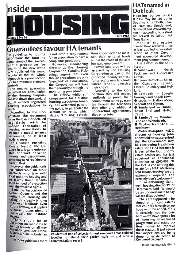 Inside Housing - Insight - From the archive: the different rights of ...