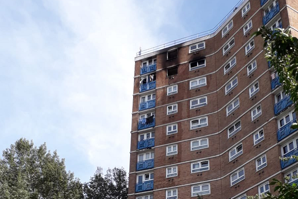 Inside Housing - News - West London block was undergoing fire safety ...