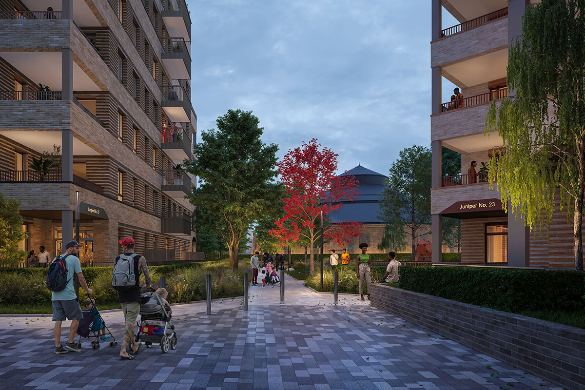Inside Housing - News - Planning application for London estate ...